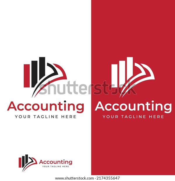 Financial Accounting Logo Check Mark Financial: เวกเตอร์สต็อก (ปลอดค่า ...