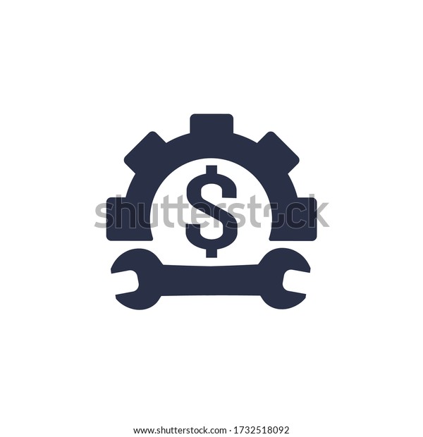 Financial Adjustments Vector Icon Isolated On Stock Vector (Royalty ...