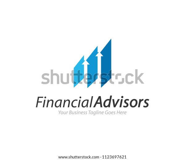 Financial Advisors Logo Design Template Vector Stock Vector (Royalty ...