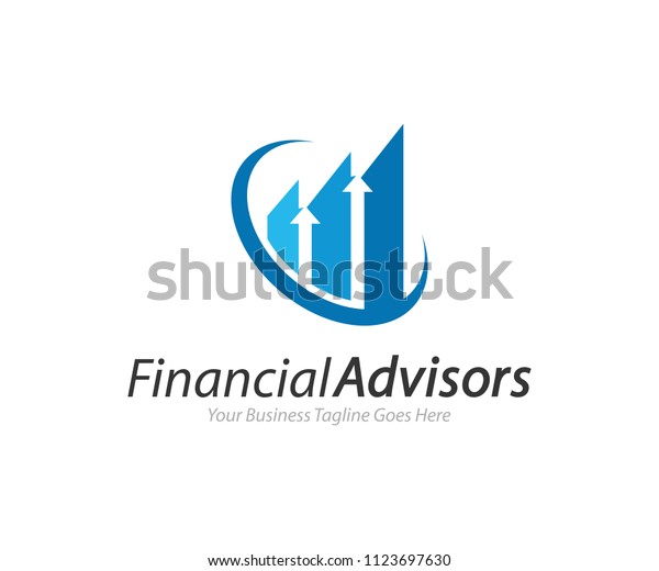 Financial Advisors Logo Design Template Vector Stock Vector (Royalty ...