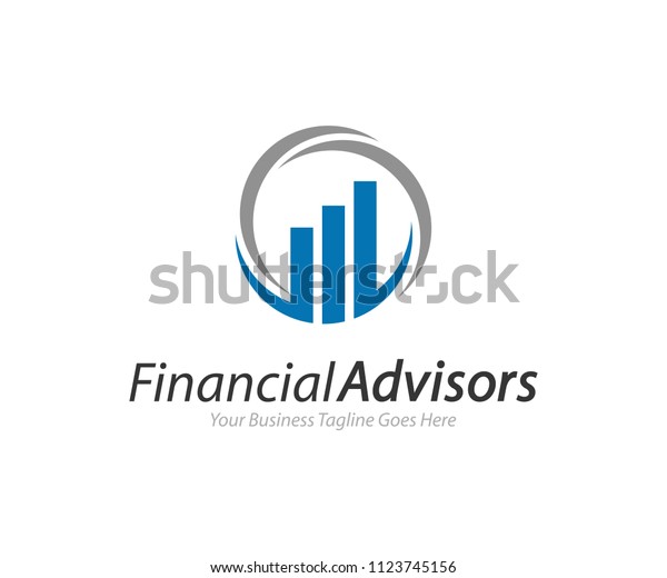 Financial Advisors Logo Design Template Vector Stock Vector (Royalty ...