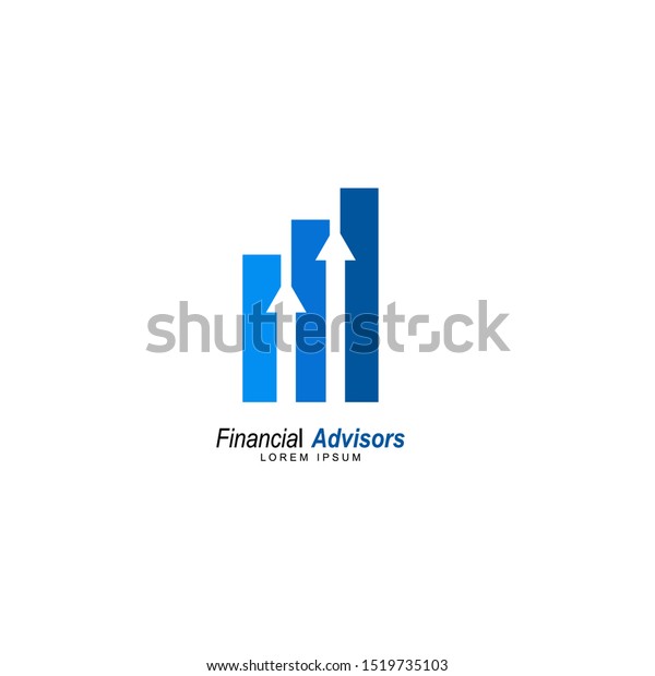 Financial Advisors Logo Design Template Vector Stock Vector (Royalty ...