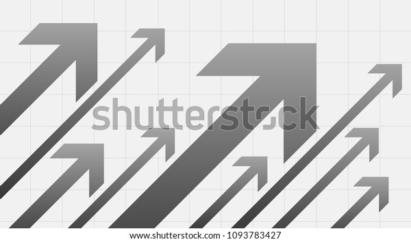 Financial Arrow Graph Stock Vector (Royalty Free) 1093783427 | Shutterstock
