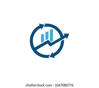 Financial Arrow Logo Stock Vector (Royalty Free) 1047080776 | Shutterstock