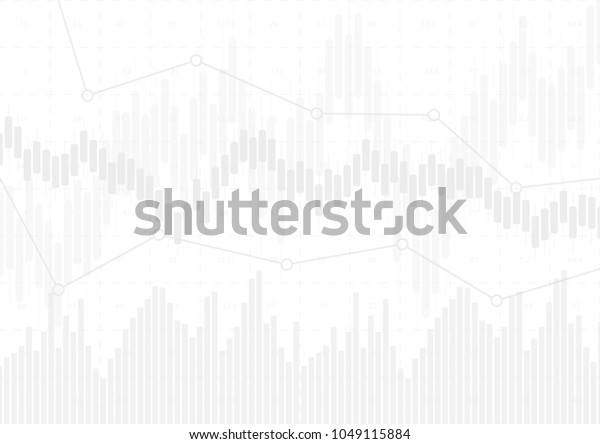 Financial Chart Linear Chart Histogram Stock Stock Vector (Royalty Free ...