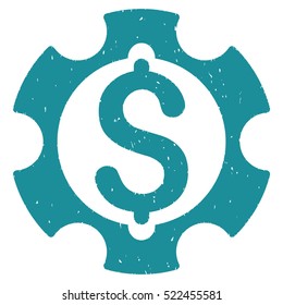 Financial Development Grainy Textured Icon Overlay Stock Vector ...