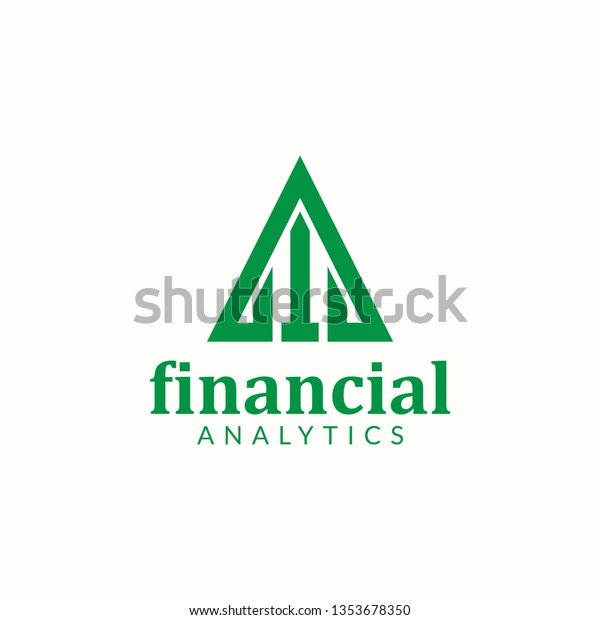 Financial Logo Design Inspiration Vector Template Stock Vector (Royalty ...
