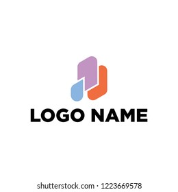 Financial Logo Meida Logo Stock Vector (Royalty Free) 1223669578 ...