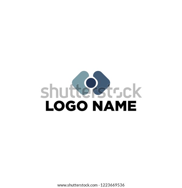 Financial Logo Meida Logo Stock Vector (Royalty Free) 1223669536 ...