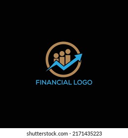 Financial Logo Vector Template Design Stock Vector (Royalty Free ...
