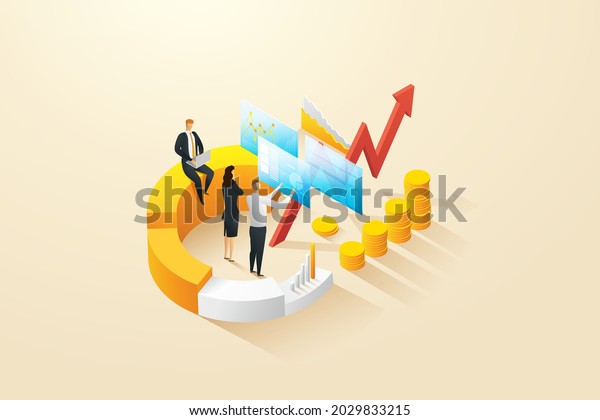 Financial Management Performance Analysis Infographic Concept Stock ...