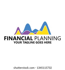 Financial Planning Logo Stock Vector (Royalty Free) 1345115732 ...