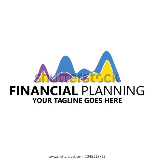 Financial Planning Logo Stock Vector (Royalty Free) 1345115732 ...