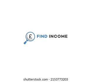 Find Income Logo Design Vector Template Stock Vector (Royalty Free ...