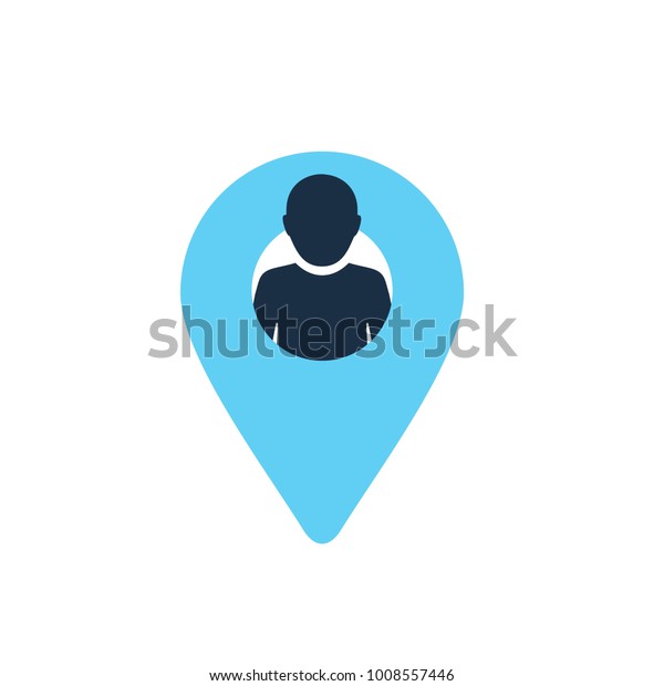 Find People Location Logo Icon Stock Vector (Royalty Free) 1008557446 ...