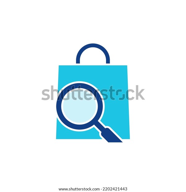 Find Shop Logo Vector Shop Search Stock Vector (Royalty Free ...