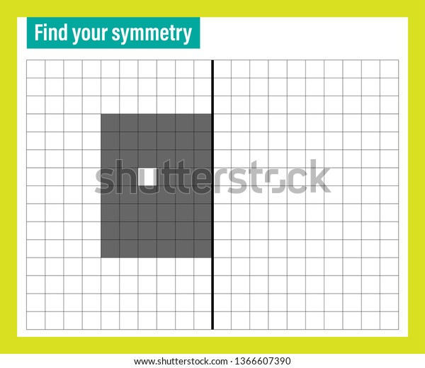 Find Your Symmetry Vector: เวกเตอร์สต็อก (ปลอดค่าลิขสิทธิ์) 1366607390 ...