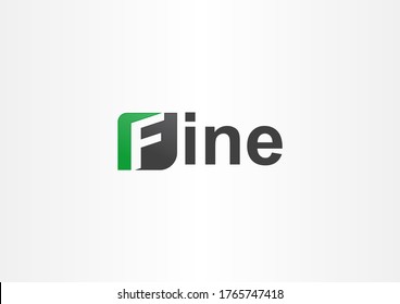 Fine Text Logo Design Concept Stock Vector (Royalty Free) 1765747418 ...