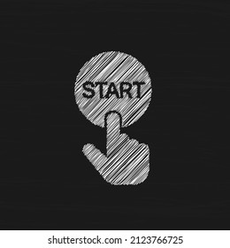 2,621 Start button sketch Images, Stock Photos & Vectors | Shutterstock