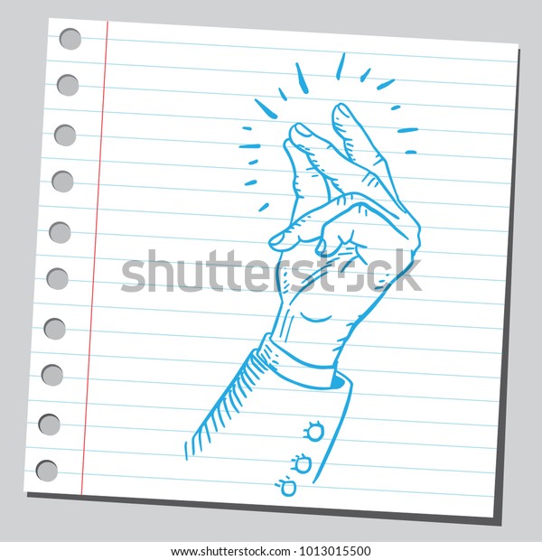 Finger Snapping Sketch Style Stock Vector (Royalty Free) 1013015500 Finger Snapping Sketch Style Stock Vector (Royalty Free) 1013015500