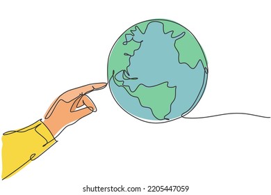11,094 Finger Touching World Map Images, Stock Photos & Vectors ...