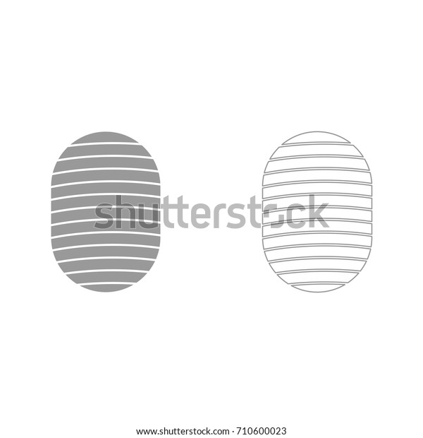 Fingerprint Grey Set Icon Stock Vector (Royalty Free) 710600023 ...