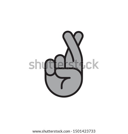 Fingers Crossed Clipart | Free download on ClipArtMag