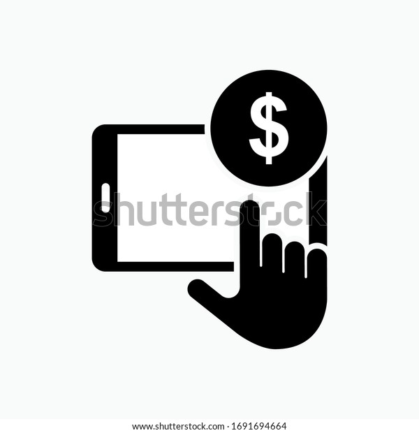 Icono De Fintech. Símbolo de tecnología: vector de stock (libre de ...