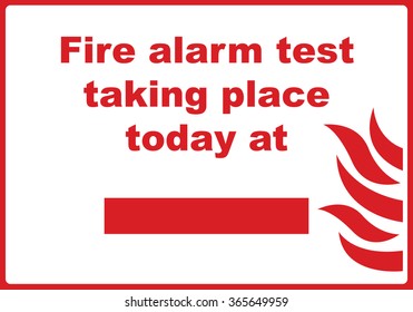 Fire Alarm Test: เวกเตอร์สต็อก (ปลอดค่าลิขสิทธิ์) 374427733 | Shutterstock