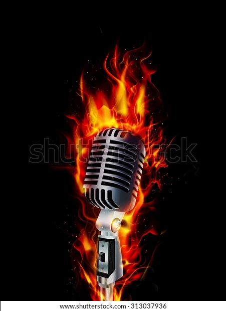 4,660 imágenes de Microphone in flames - Imágenes, fotos y vectores de ...