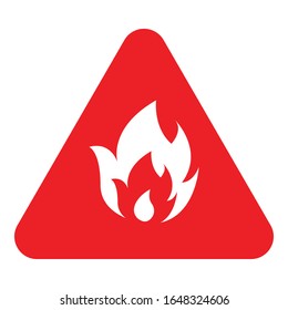 Fire Danger Warning Sign Vector: เวกเตอร์สต็อก (ปลอดค่าลิขสิทธิ์ ...