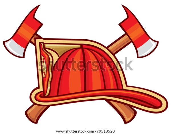 Fire Department Firefighters Symbol Stock Vector (Royalty Free ...