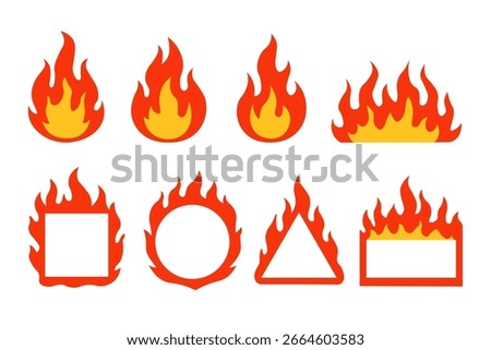 Flame Border | Free download on ClipArtMag