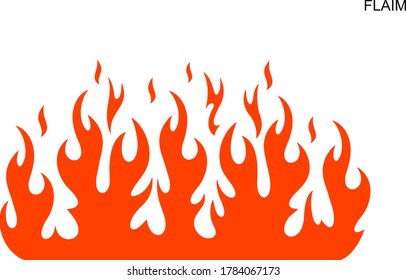 Firewalking Fire Walking Human Barefoot Leg 库存矢量图（免版税）1337723399 ...