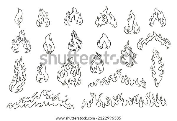 Set different fire patterns 989 รายการ ภาพ ภาพสต็อกและเวกเตอร์ ...