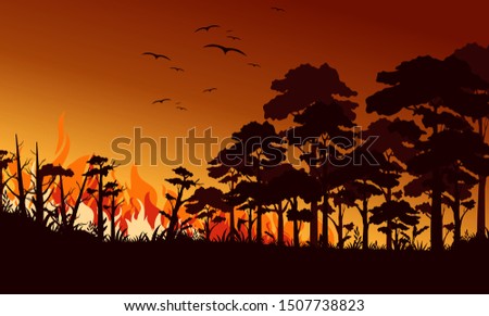 Wildfire Drawing | Free download on ClipArtMag