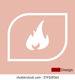 Fire Icon Fire Symbol Stop Fire Stock Vector (Royalty Free) 379109365 ...