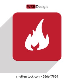 Fire Icon Fire Symbol Stop Fire Stock Vector (Royalty Free) 386647924 ...