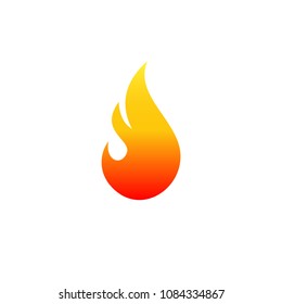 Fire Icon Template Stock Vector (Royalty Free) 1084334867 | Shutterstock
