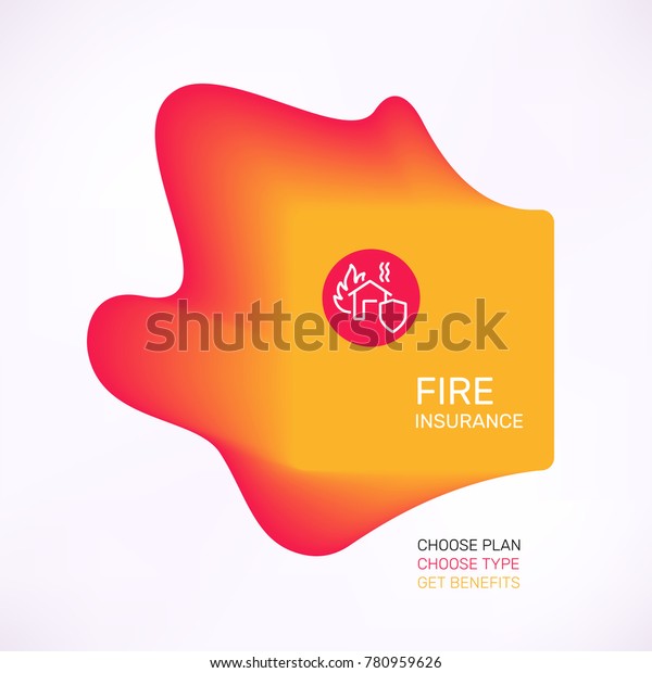 Fire Insurance Banner Stock Vector (Royalty Free) 780959626 | Shutterstock