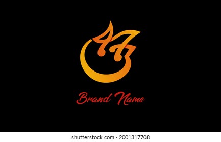 Fire Logo 473 Number Stock Vector (Royalty Free) 2001317708 | Shutterstock