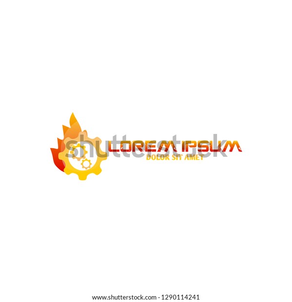 Fire Mechanic Logo Inspiration Stock Vector (Royalty Free) 1290114241 ...