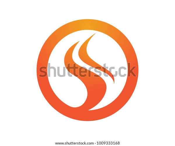 Fire Nature Logos Symbols Template Icons Stock Vector (Royalty Free ...
