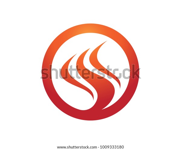 Fire Nature Logos Symbols Template Icons Stock Vector (Royalty Free ...
