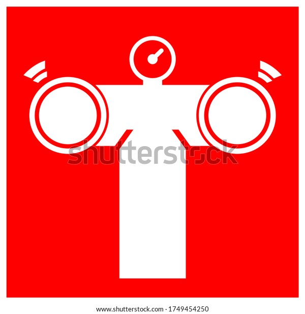 Fire Pump 연결 기호 기호, 벡터 스톡 벡터(로열티 프리) 1749454250 | Shutterstock
