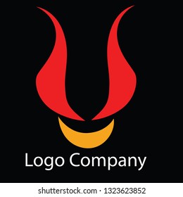 Fire Red Logo Company Stock Vector (Royalty Free) 1323623852 | Shutterstock
