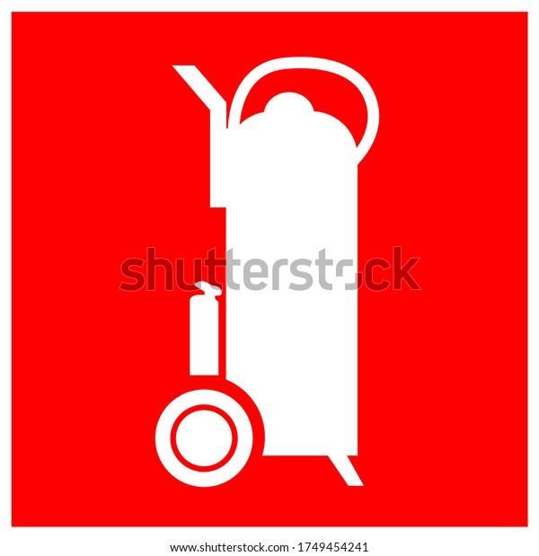 Fire Trolley Symbol Sign Vector Illustration Stock Vector (Royalty Free ...