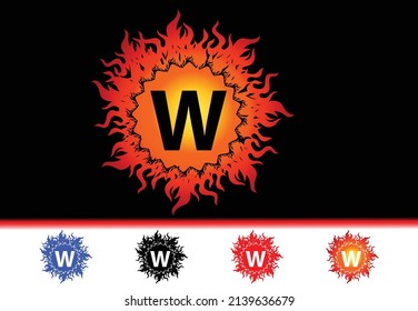 1,197 Fire letter w Images, Stock Photos & Vectors | Shutterstock