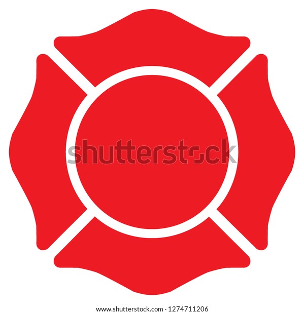 Firefighter Emblem St Florian Maltese Cross Stock Vector (Royalty Free ...