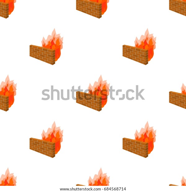 Firewall Icon Cartoon Style Isolated On Stock Vector (Royalty Free ...